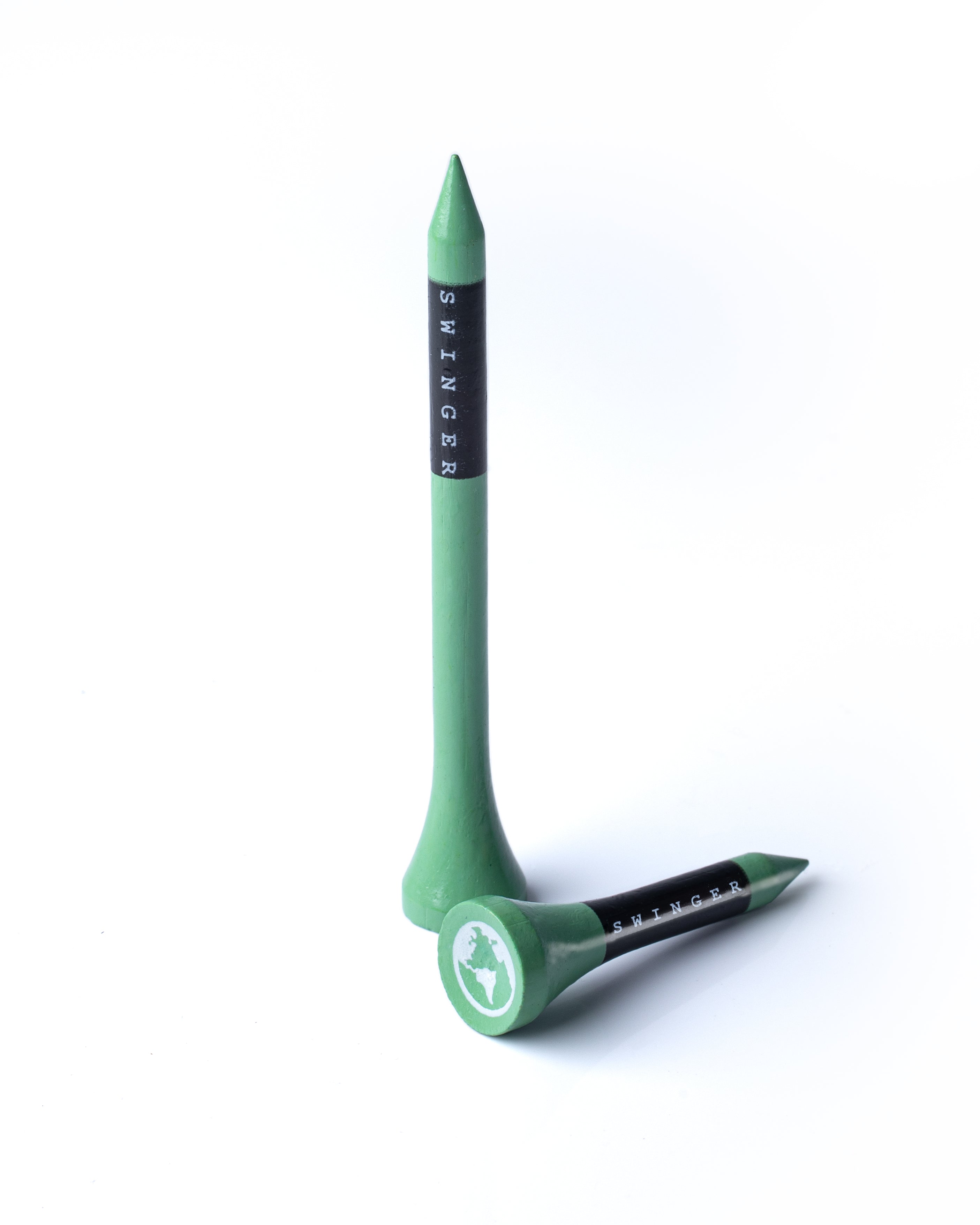 Green Swing | Swinger Special Edition 38mm & 70mm Bamboo Golf Tees