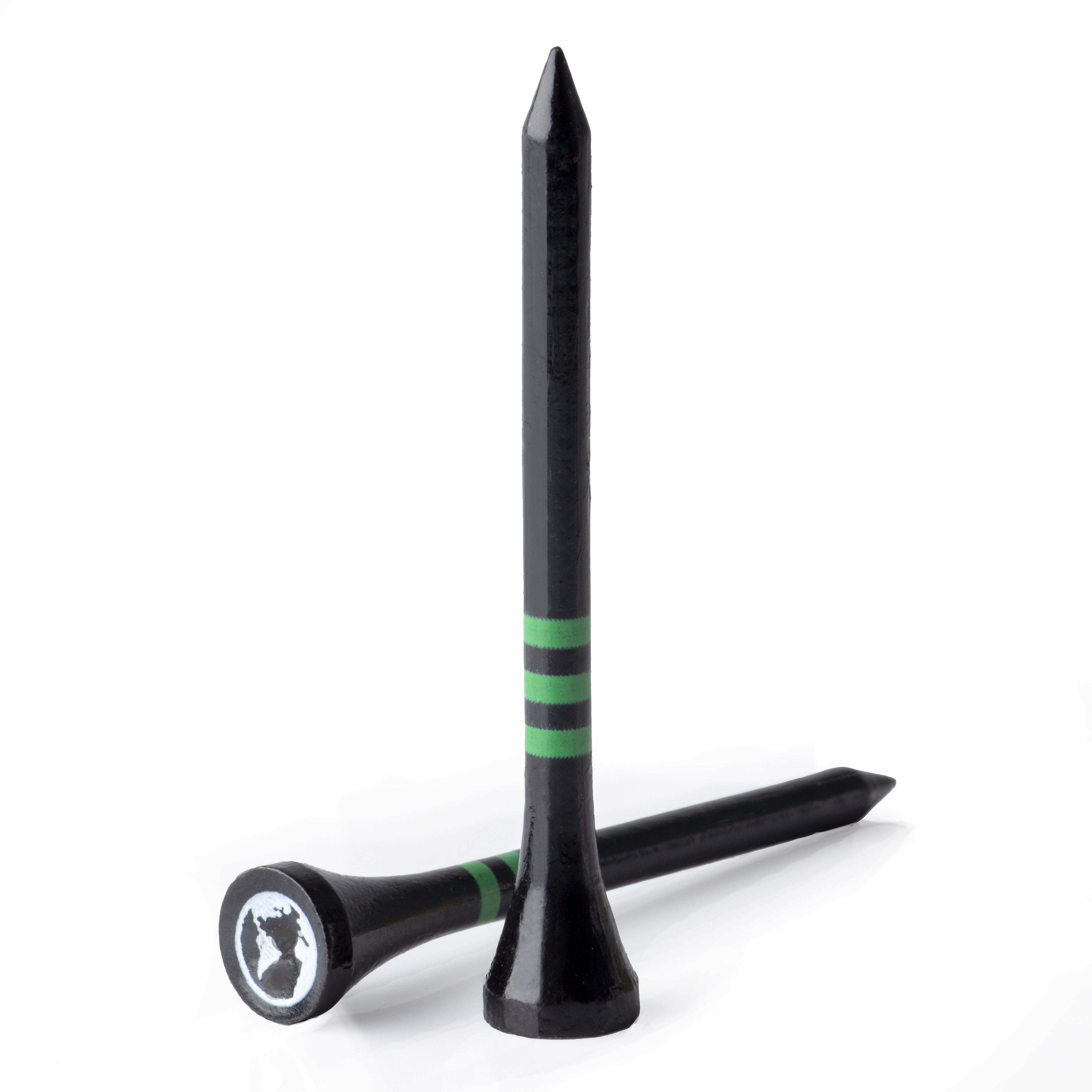 Green Swing | Black Limited Edition 70mm Bamboo Golf Tees